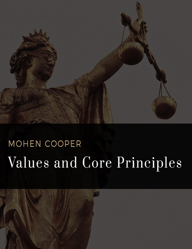 Values – Mohen Cooper LLC
